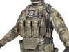 3D model MILITARY TBAS V5 Plate Carrier Vest VR / AR / low-poly | CGTrader