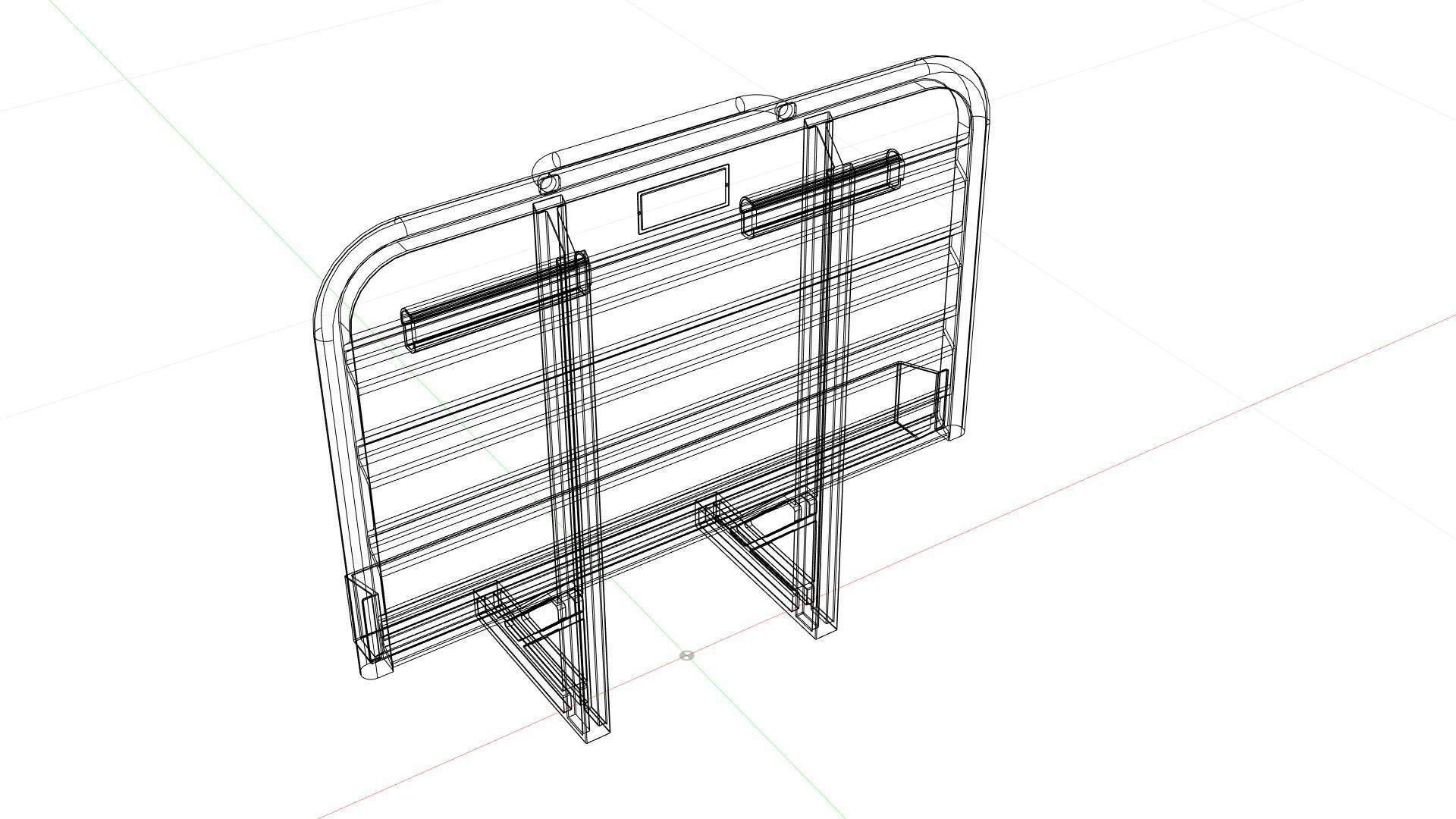 Cabin rack tool box 3D model | CGTrader