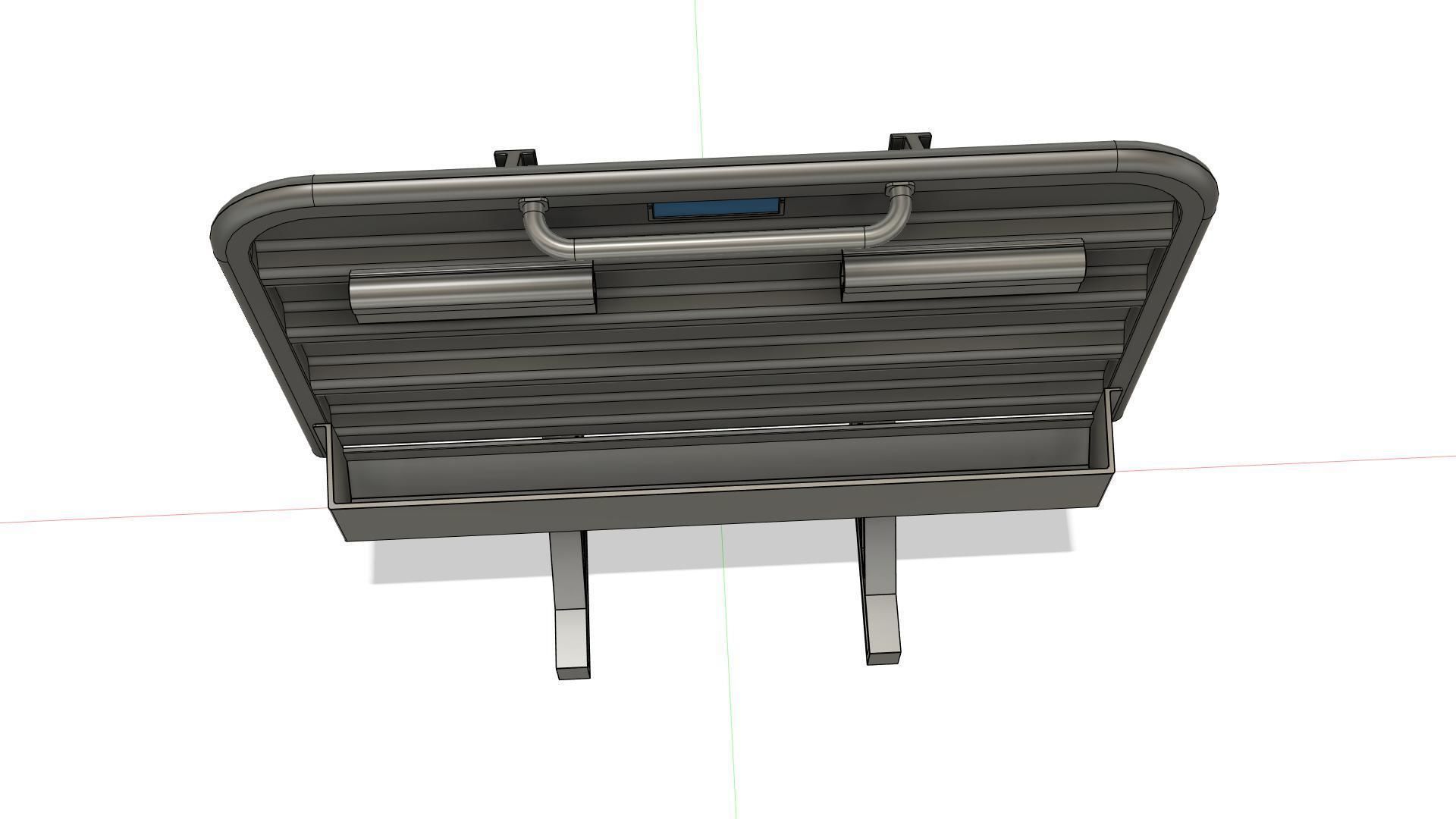 Cabin rack tool box 3D model | CGTrader