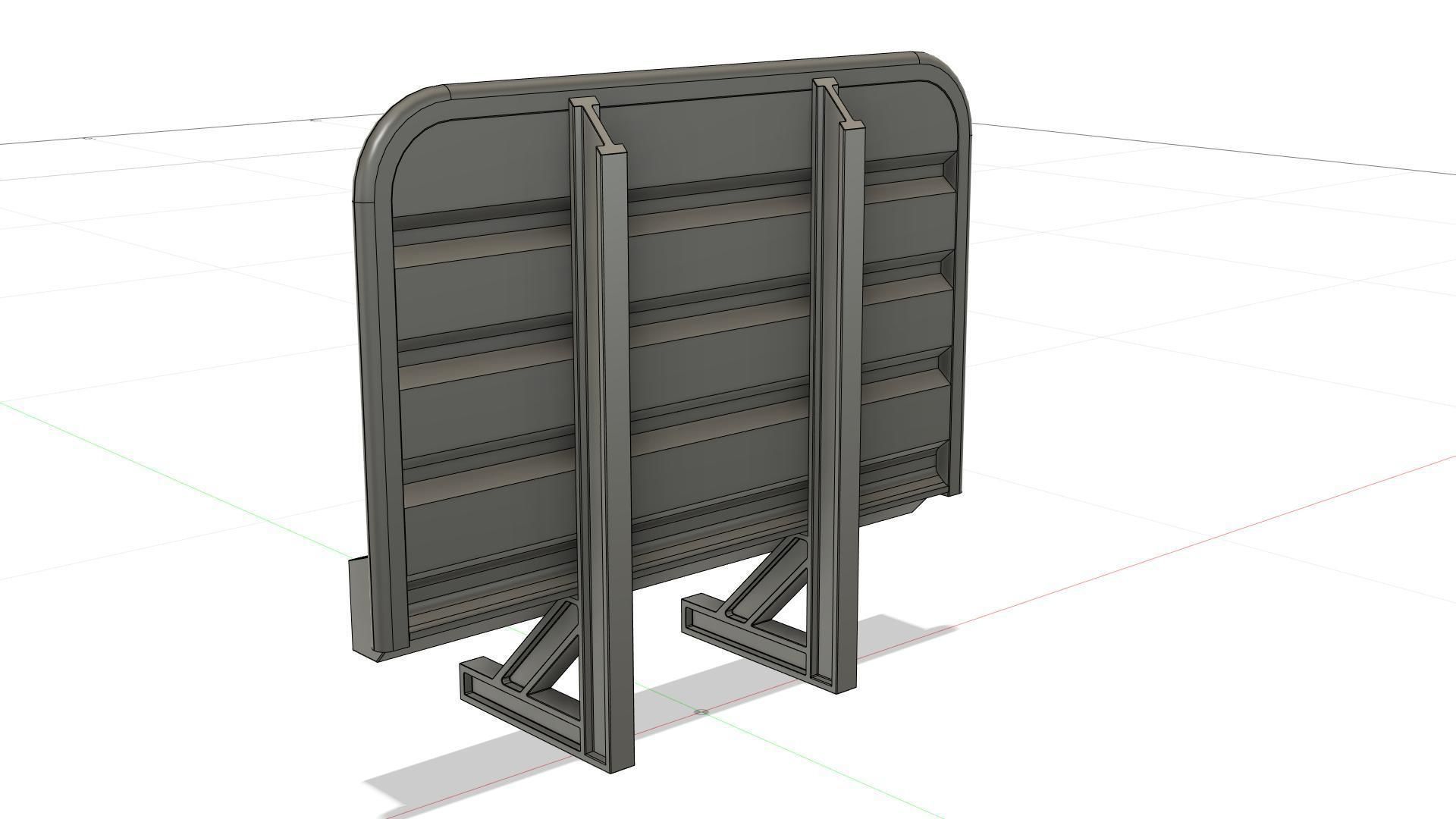 Cabin rack tool box 3D model | CGTrader