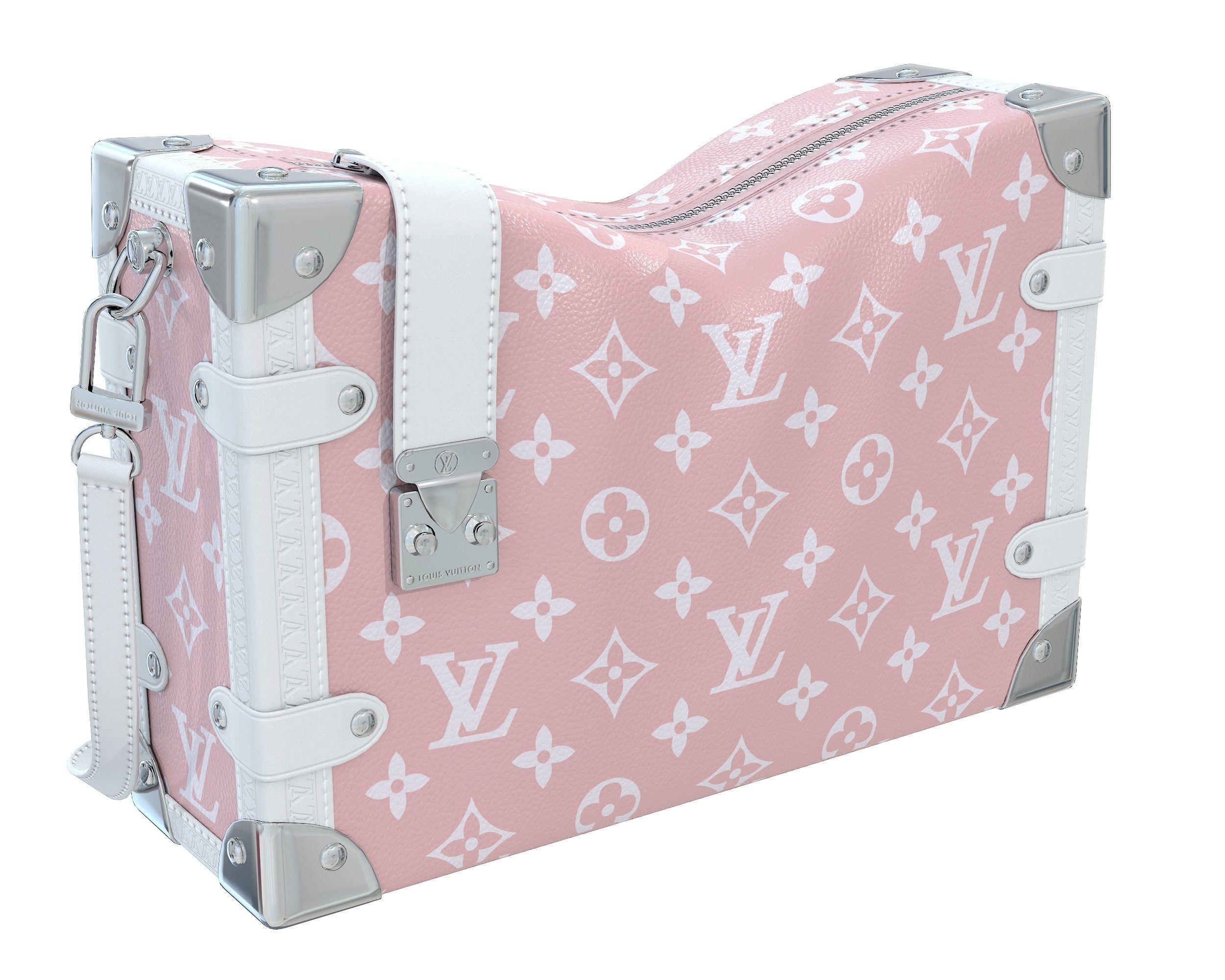 3D model Louis Vuitton Side Trunk PM VR / AR / low-poly | CGTrader