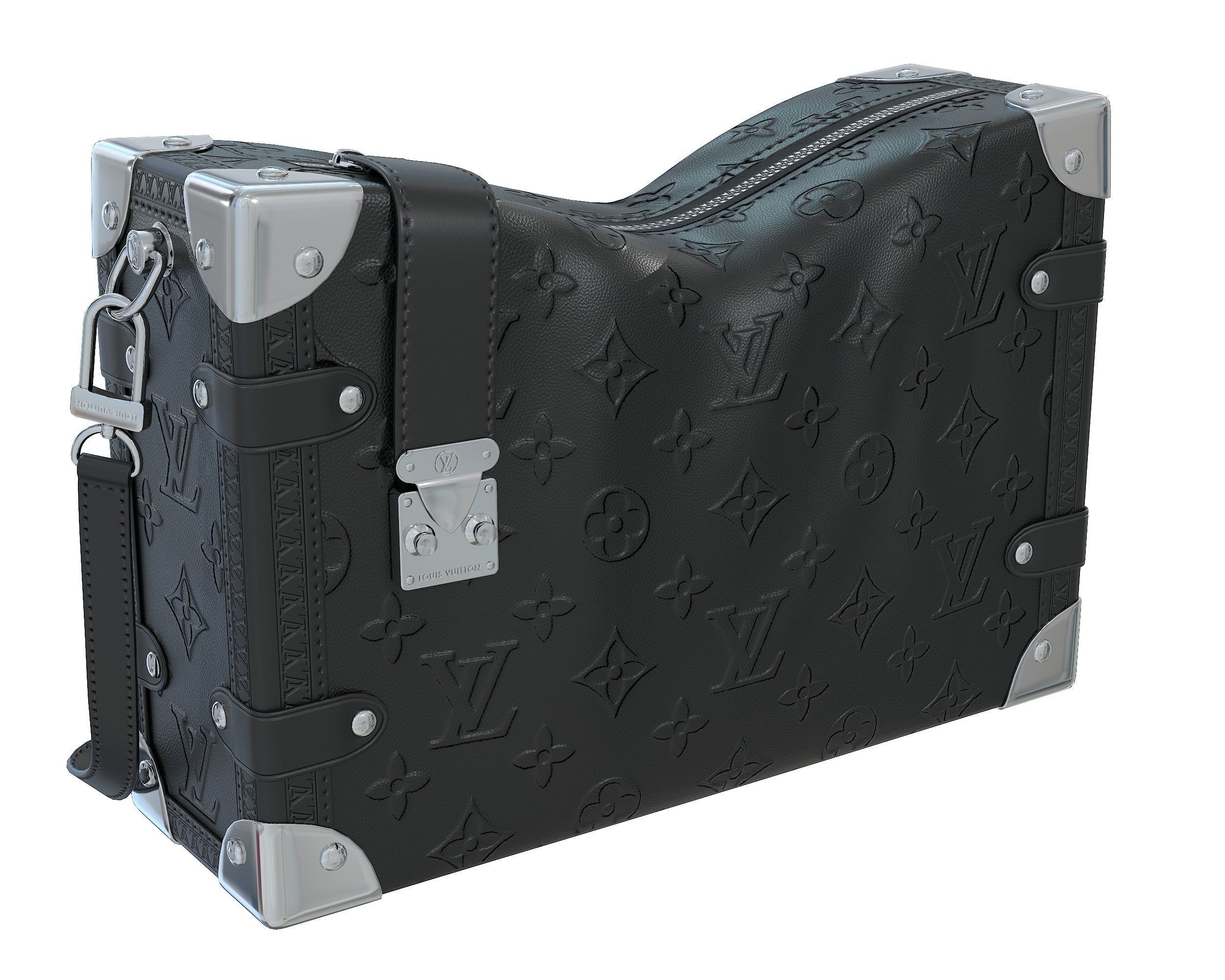 3D model Louis Vuitton Side Trunk PM VR / AR / low-poly | CGTrader