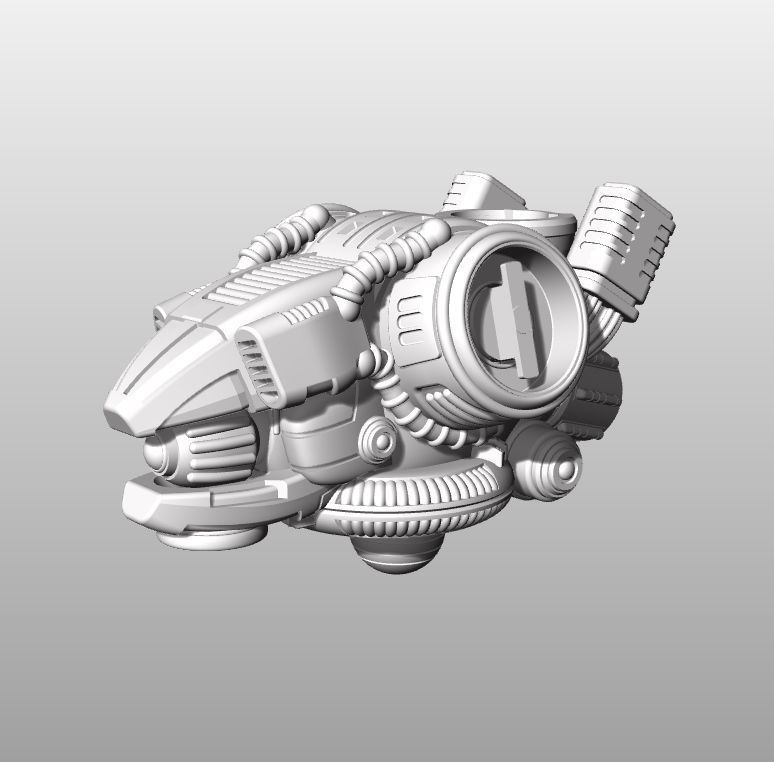 Raptor T- 28mm Combat Assault Fire Support Unit 3D model 3D printable ...