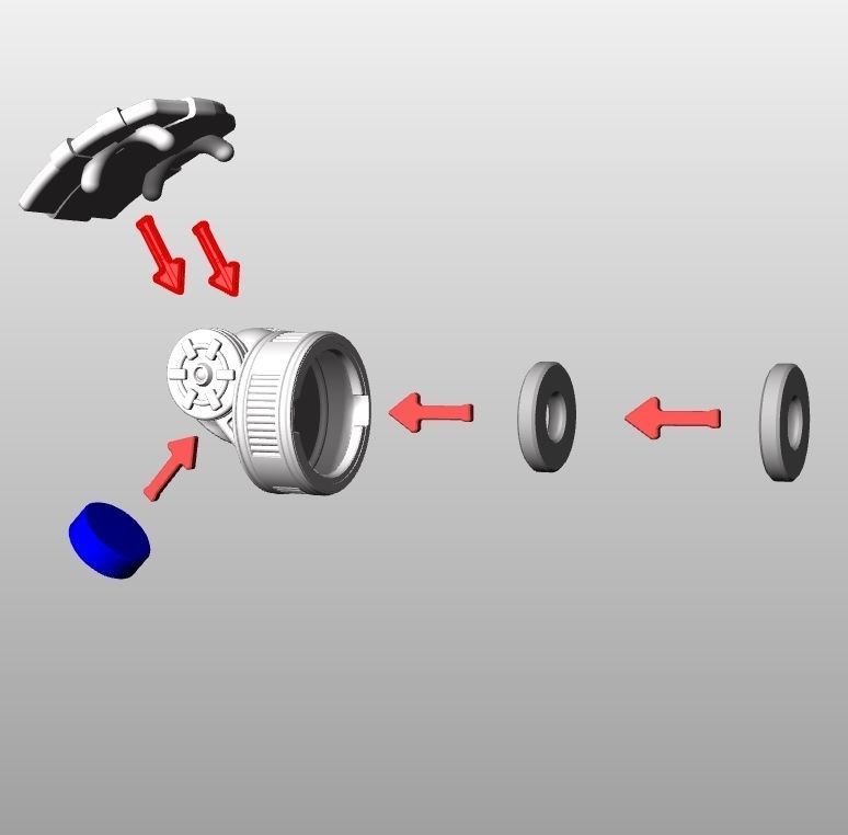 Raptor T- 28mm Combat Assault Fire Support Unit 3D model 3D printable ...
