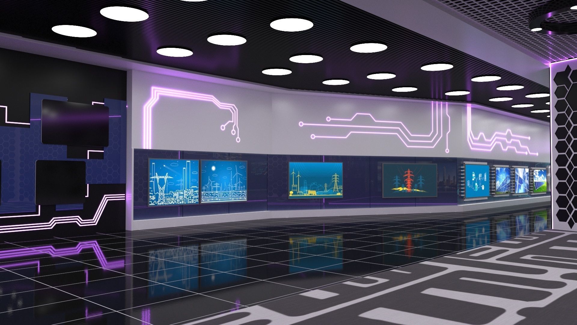 Enterprise Showroom A high quality Enterprise Showroom 3D model | CGTrader