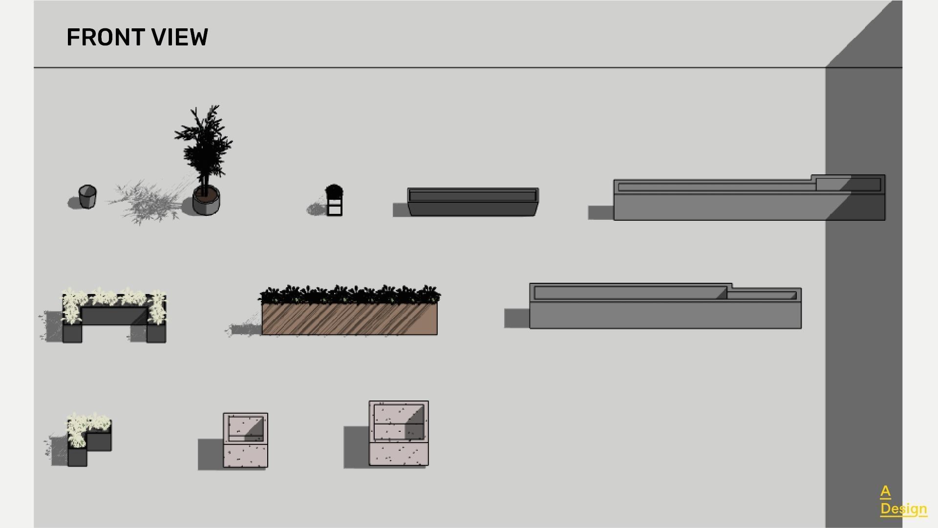 Houseplants - Revit 3D model | CGTrader