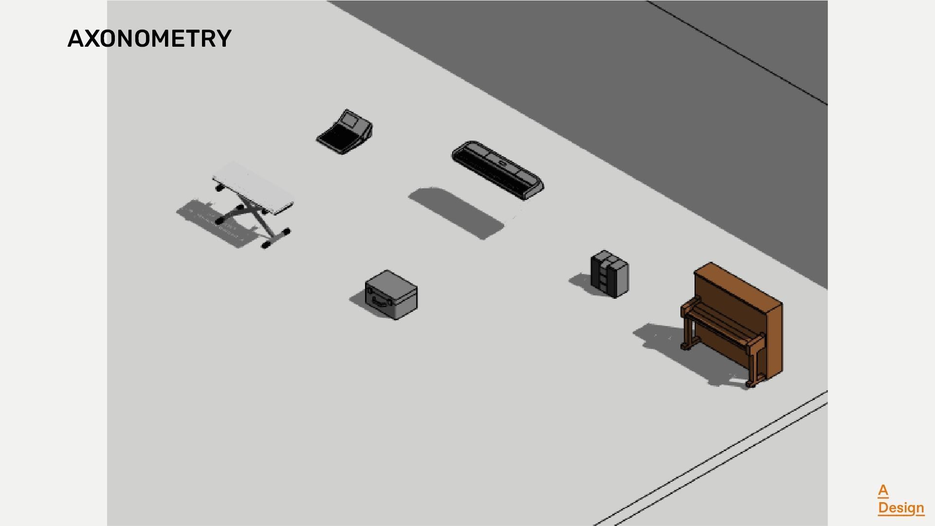 Music Equipment - Revit 3D model | CGTrader