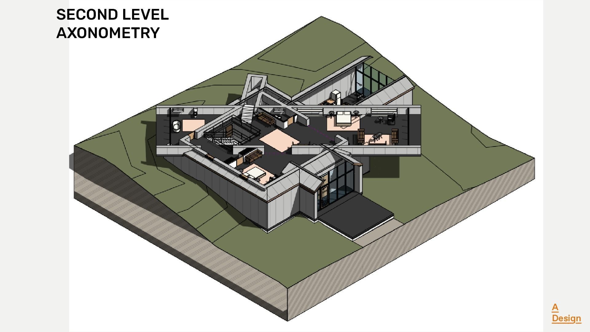 Reversed House - Revit 3D model | CGTrader