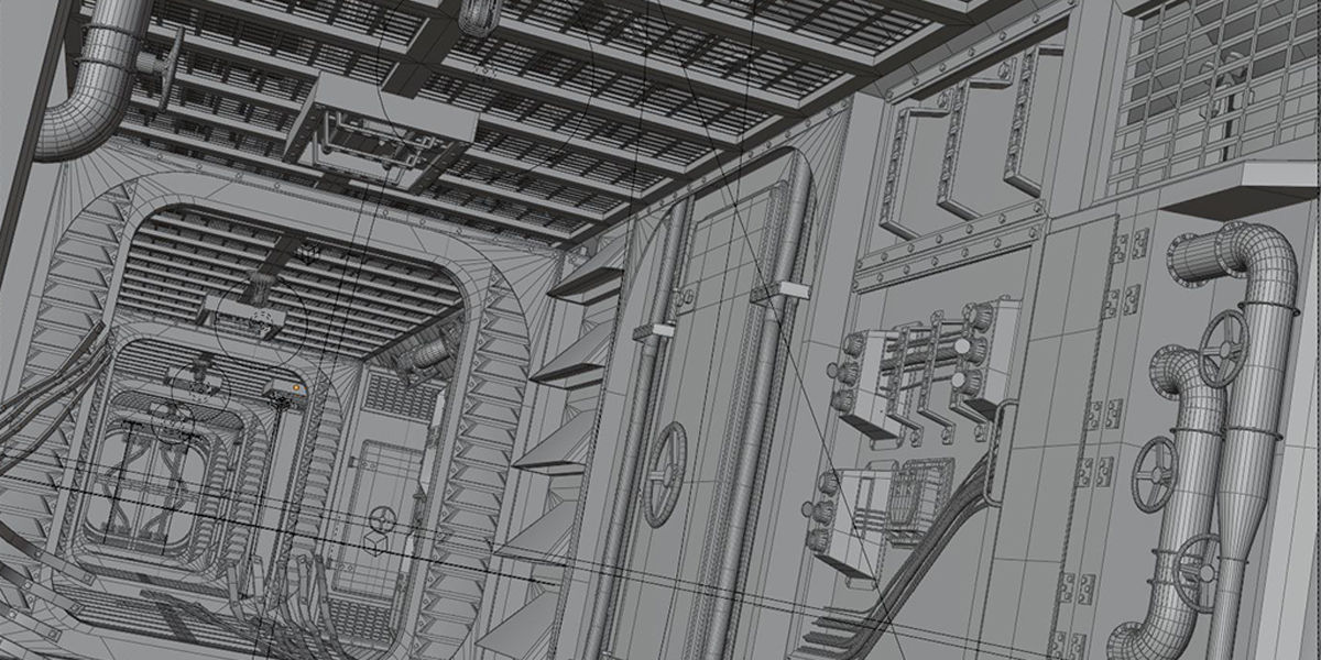 Industrial and structure Quickstart Kitbash modular assets 3D model ...