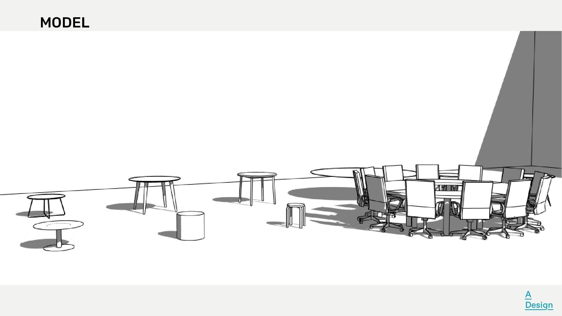 Round Tables - Pack of revit families 3D model | CGTrader