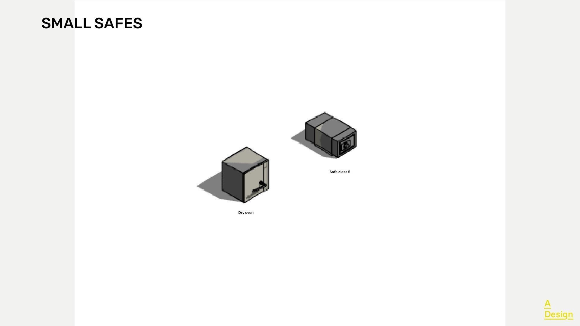 Safes - Pack of revit families 3D model | CGTrader