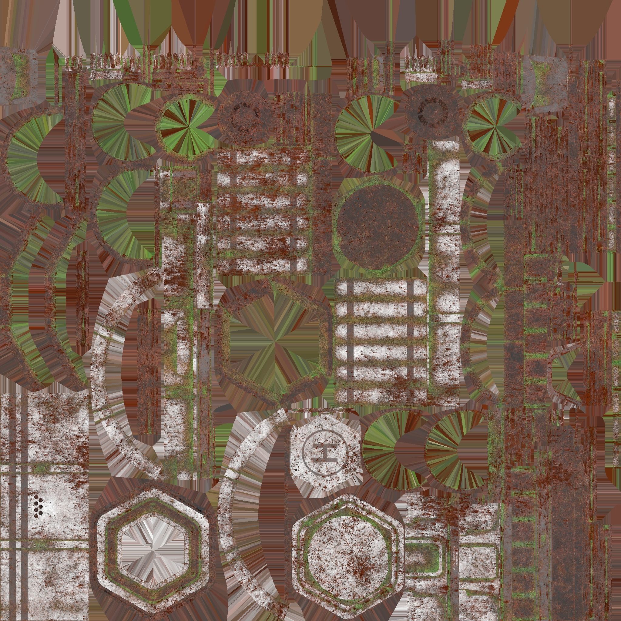 3D model SciFi Facility A10 Abandoned - Sci Fi Exterior Design VR / AR ...