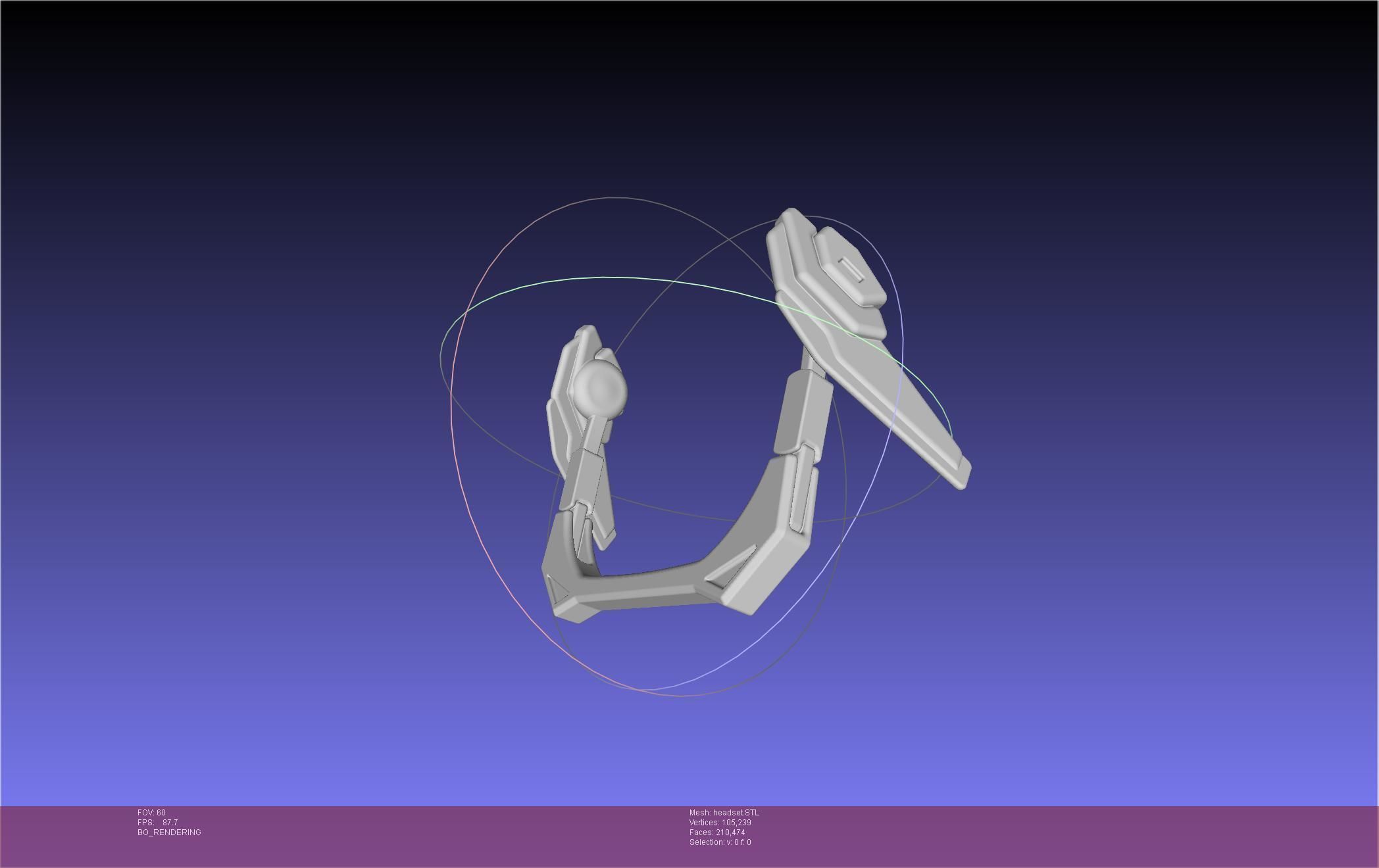 Overwatch 2 Version DVa Headset Printable Model 3D model 3D printable ...