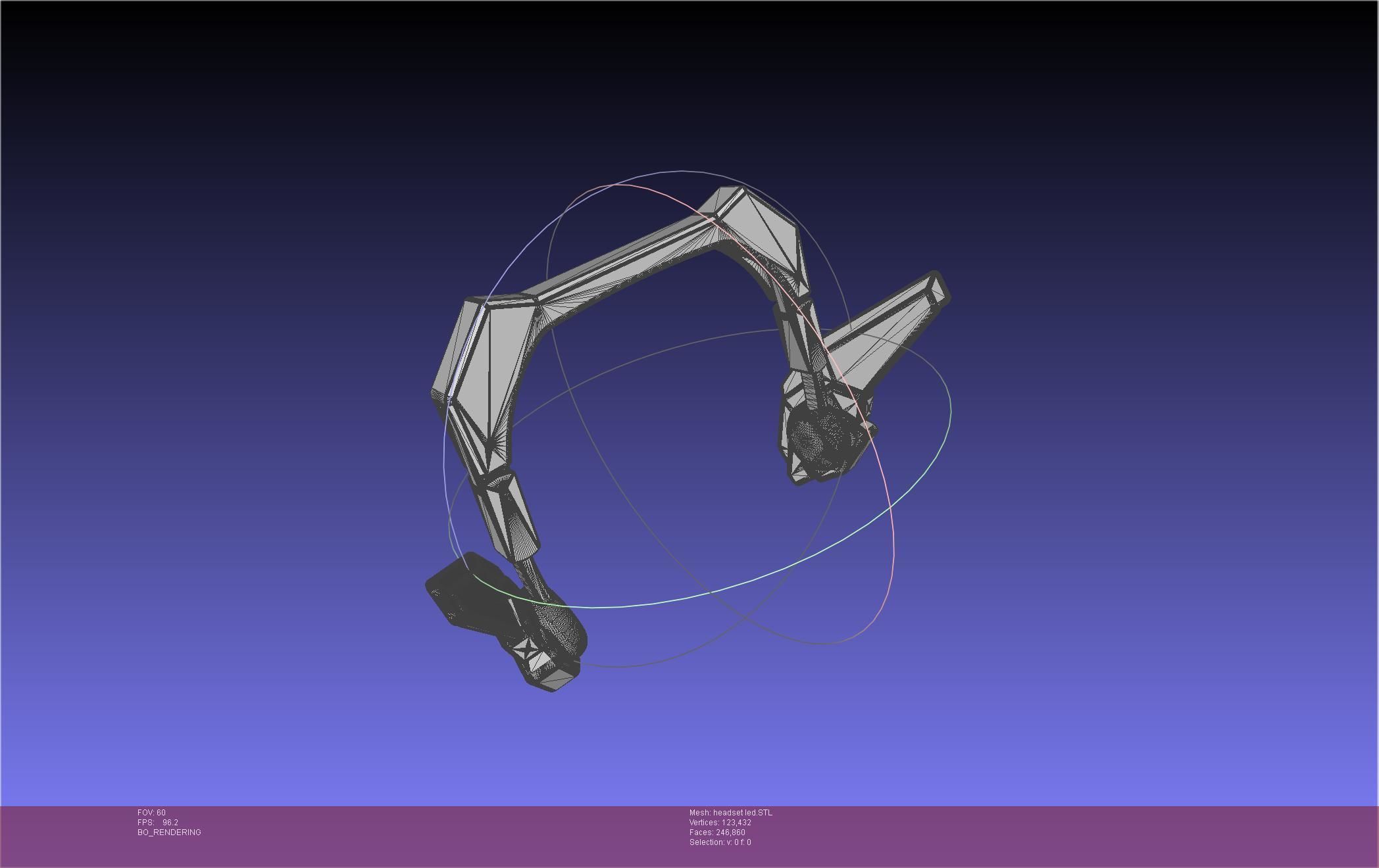 Overwatch 2 Version DVa Headset Printable Model 3D model 3D printable ...