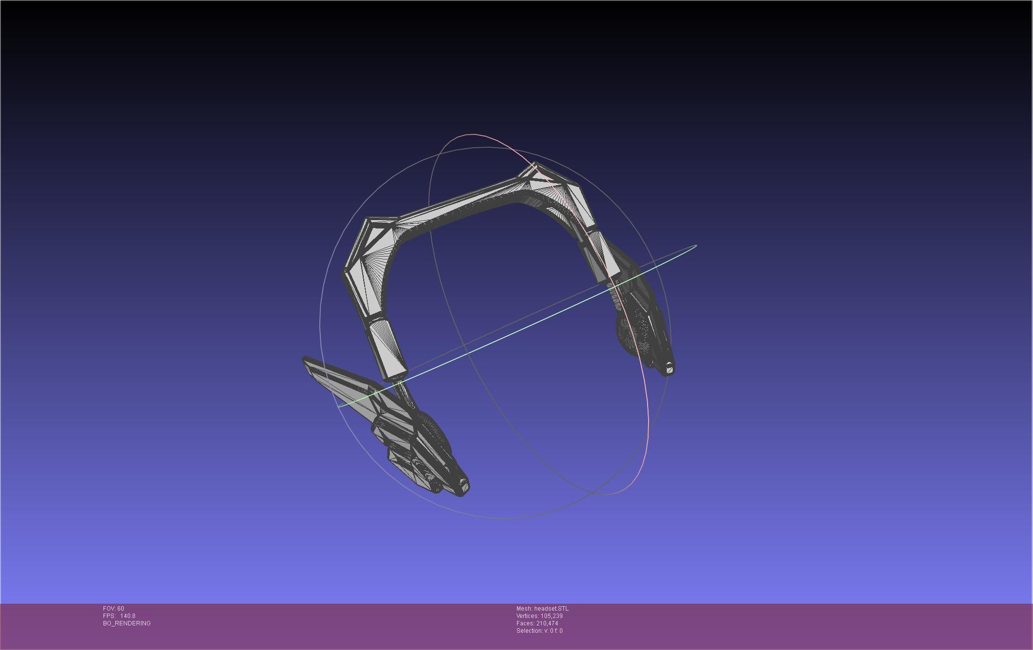 Overwatch 2 Version DVa Headset Printable Model 3D model 3D printable ...