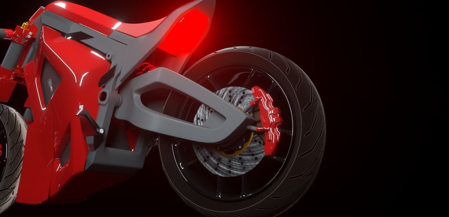 MOTORCYCLE 3D model | CGTrader