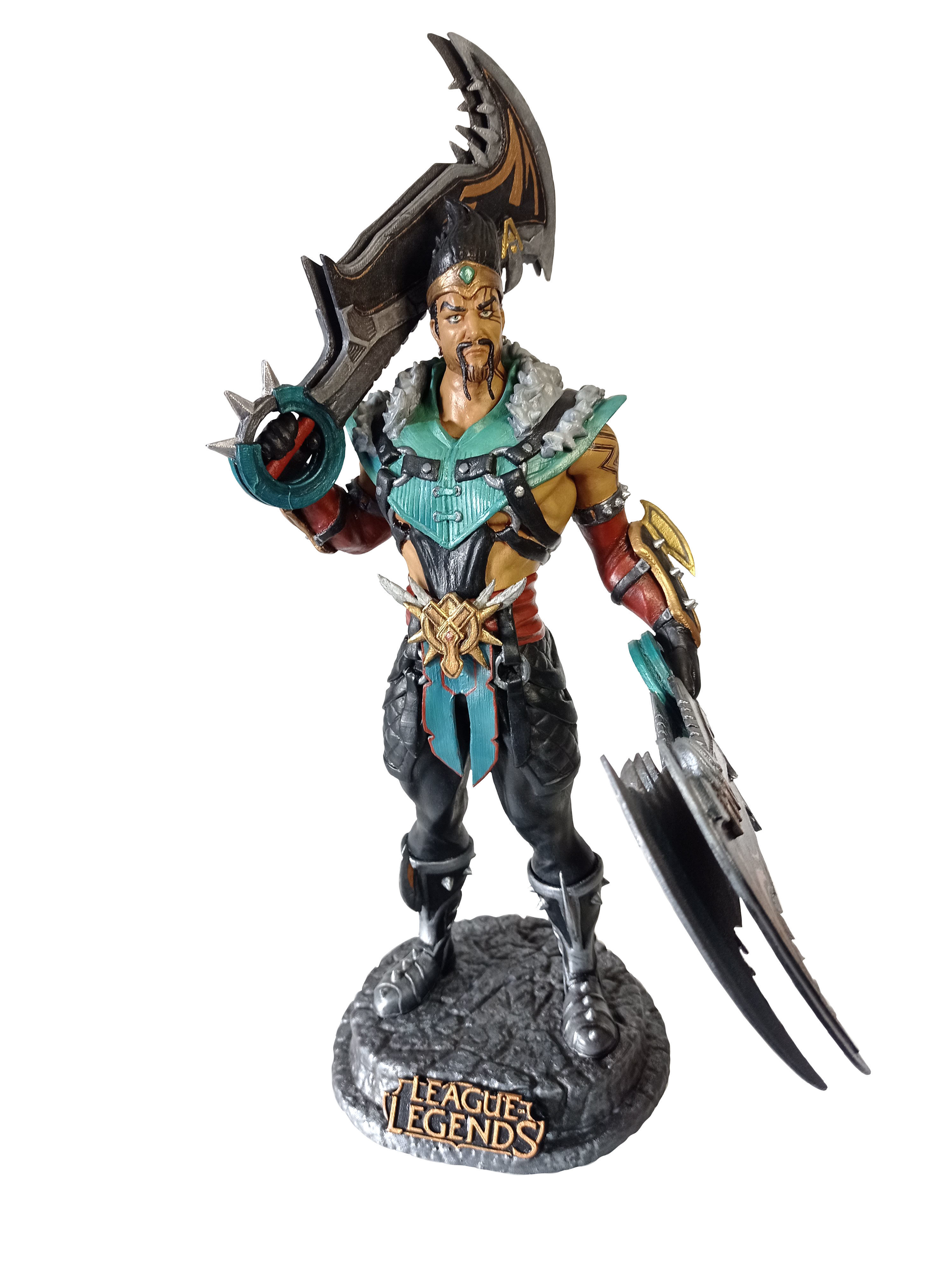 DRAVEN LEAGUE OF LEGENDS 3D PRINT MODEL 3D model 3D printable | CGTrader