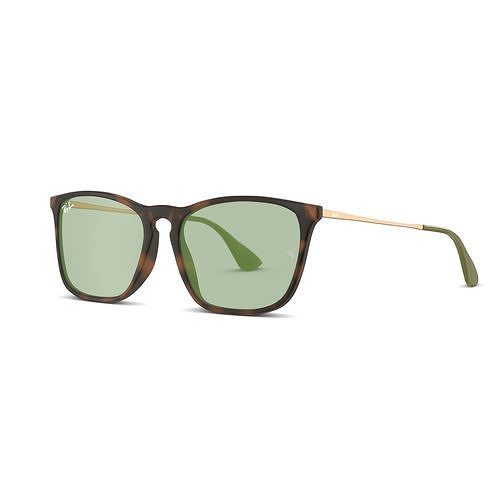 3D model Ray-Ban Chris - RB4187 Sunglasses VR / AR / low-poly | CGTrader