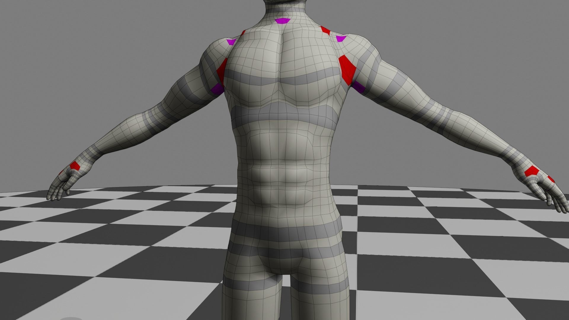 Male Body - Topology 3D model | CGTrader