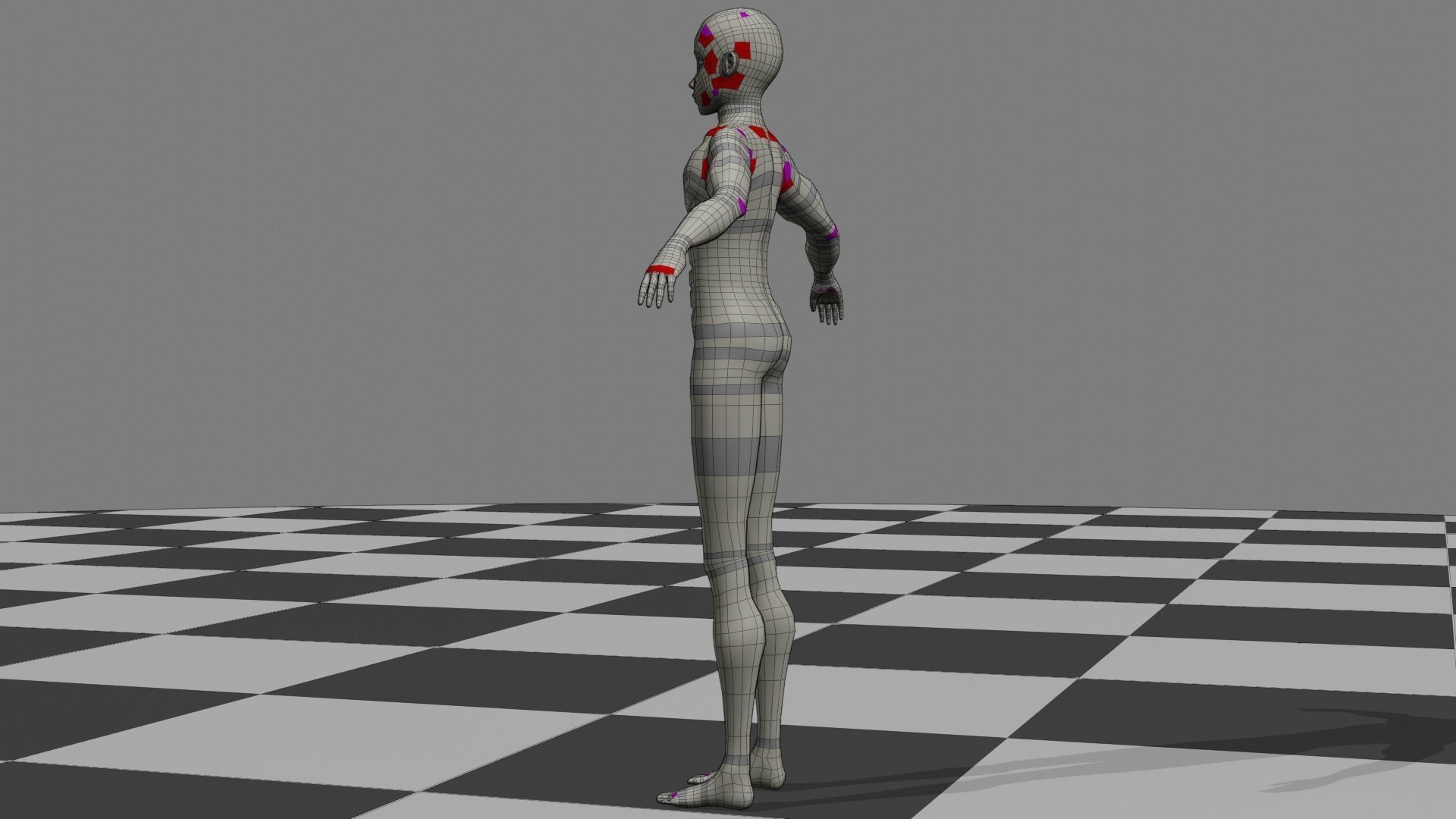 Male Body - Topology 3D model | CGTrader