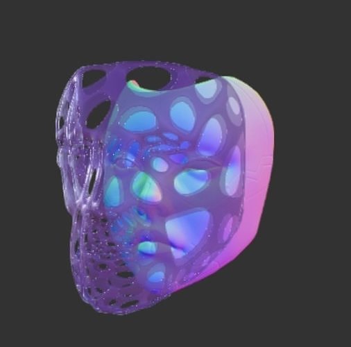 Surreal mask free 3D model | CGTrader