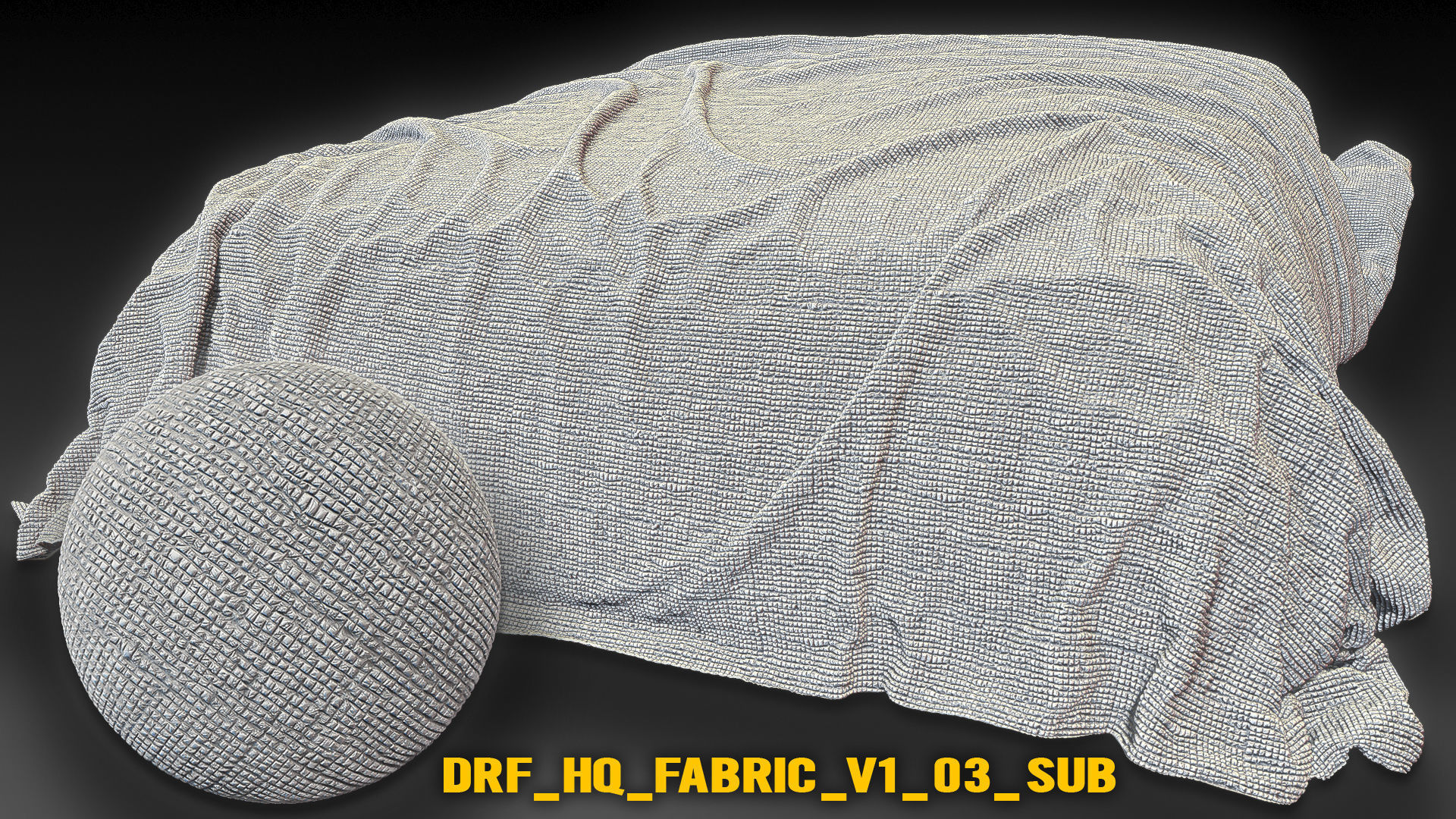 3D model Ultra HQ Fabric Sculpt Zbrush brushes and Alphas Vol1 VR / AR ...