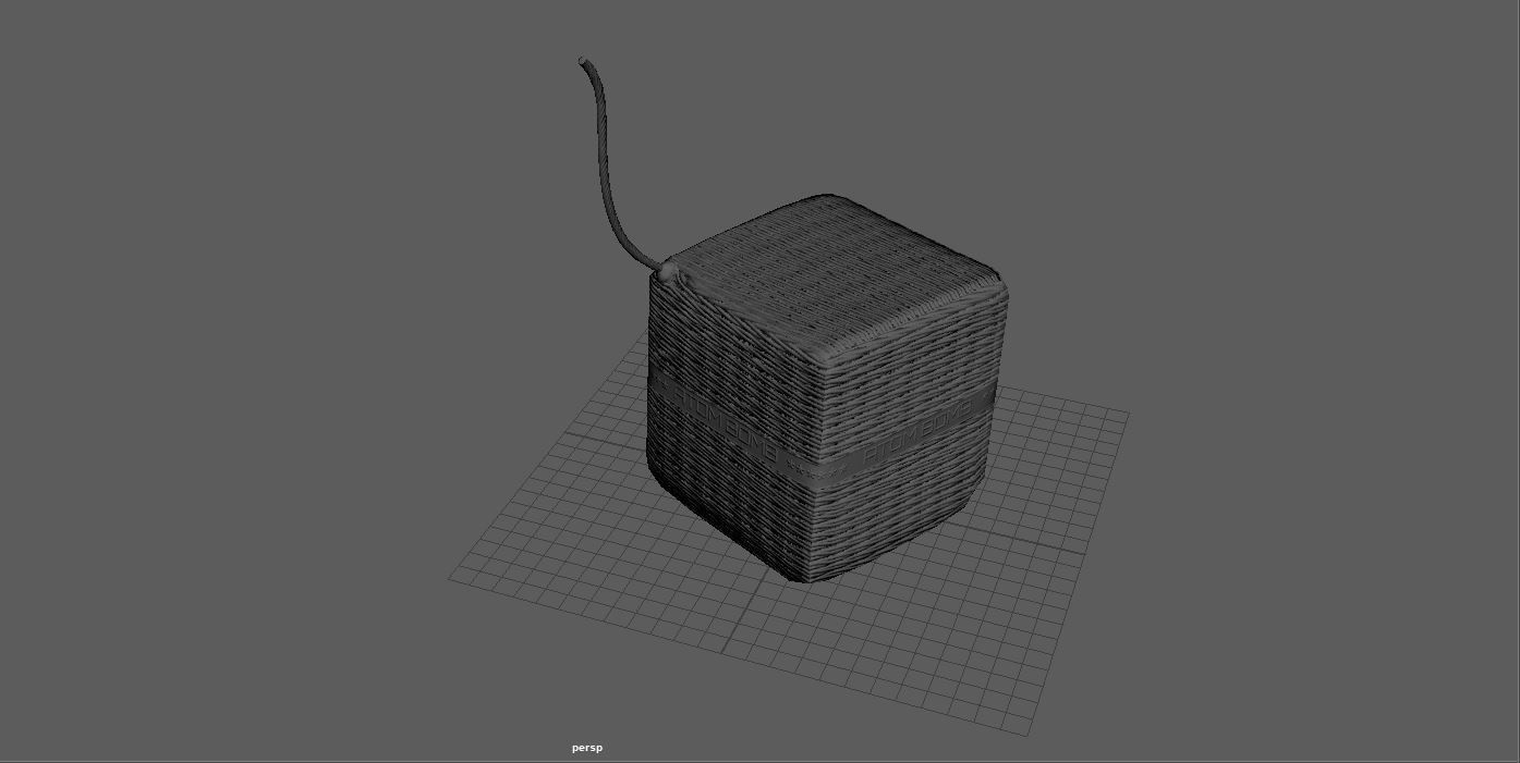 3D model Sutli Bomb Fire cracker low poly MetaVerse GameReady 3D Assets ...