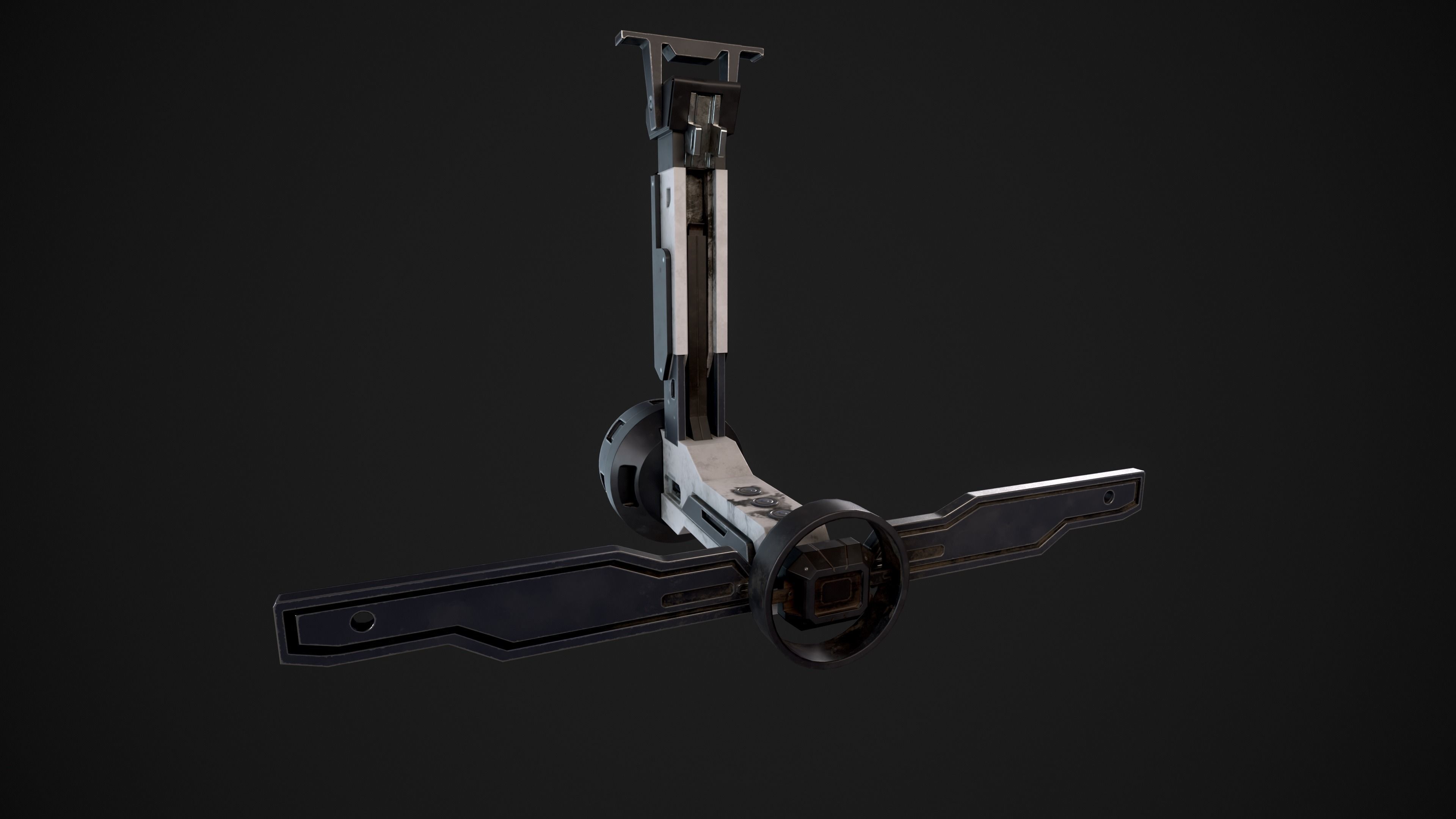 3D model Sci-fi Ventilation Fan Machine VR / AR / low-poly | CGTrader