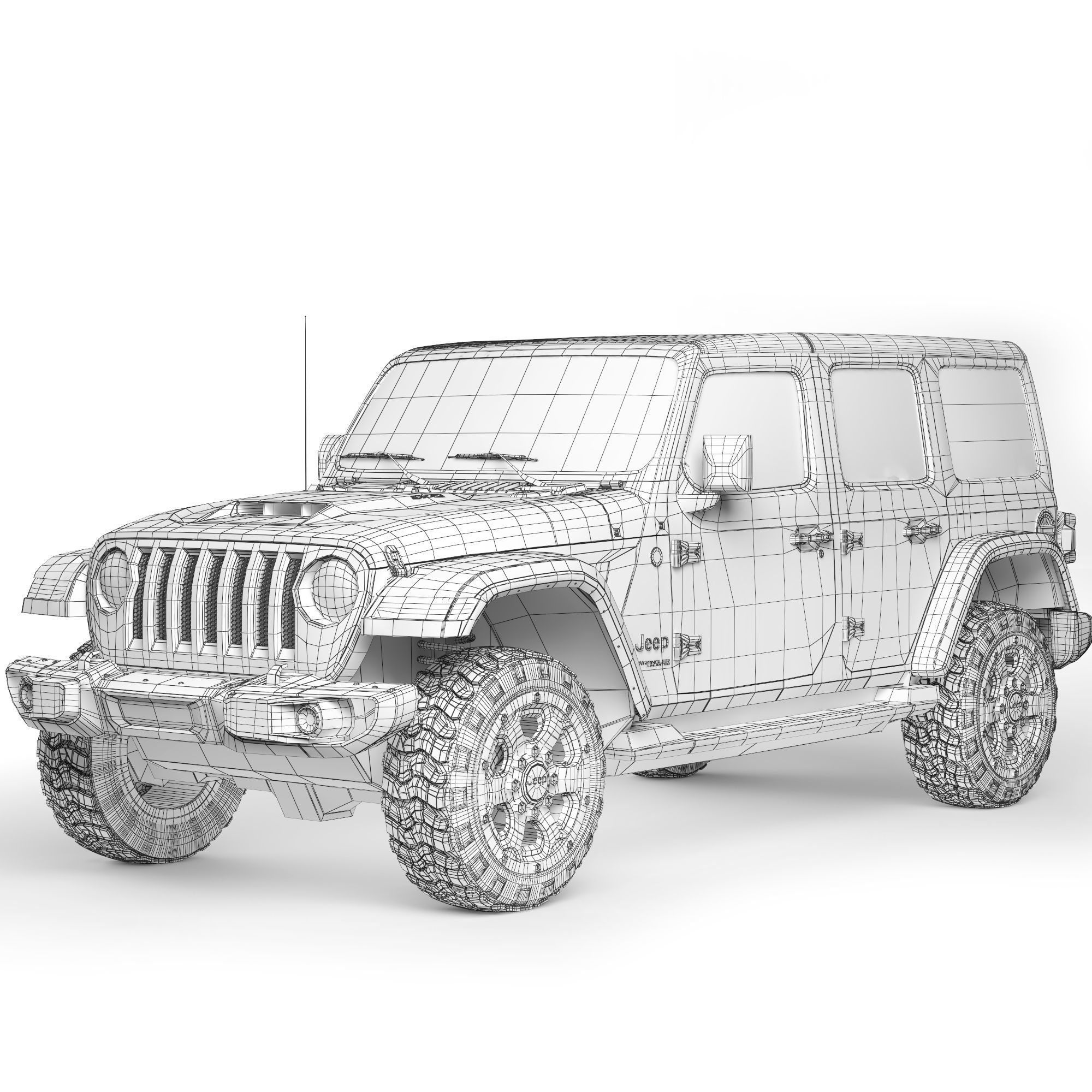 Jeep Wrangler 392 2022 3D model | CGTrader