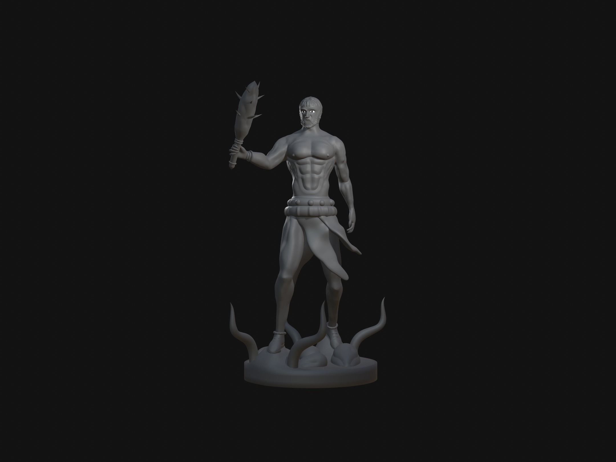 hercules character 3D model 3D printable | CGTrader