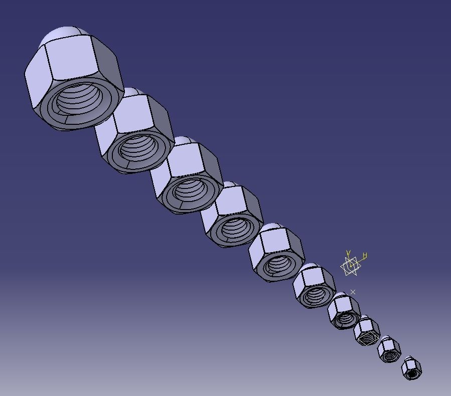 M8 Locking Acorn Nuts 3D model 3D printable | CGTrader