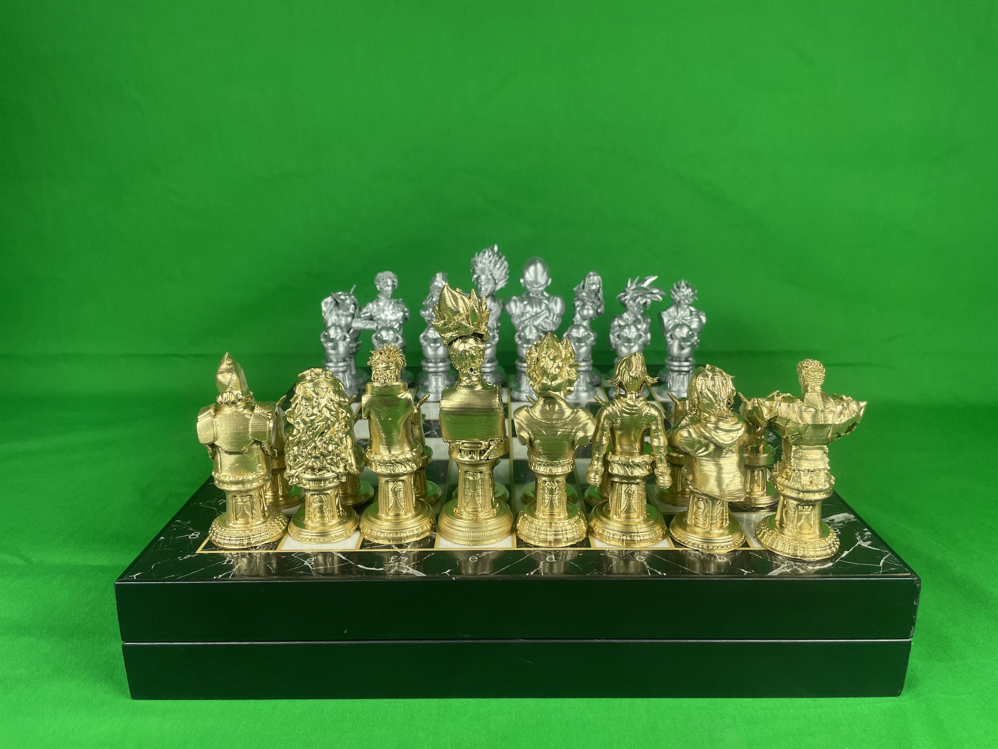 Anime Popular Character Chess Set - Anime Chess Set 3D model 3D ...