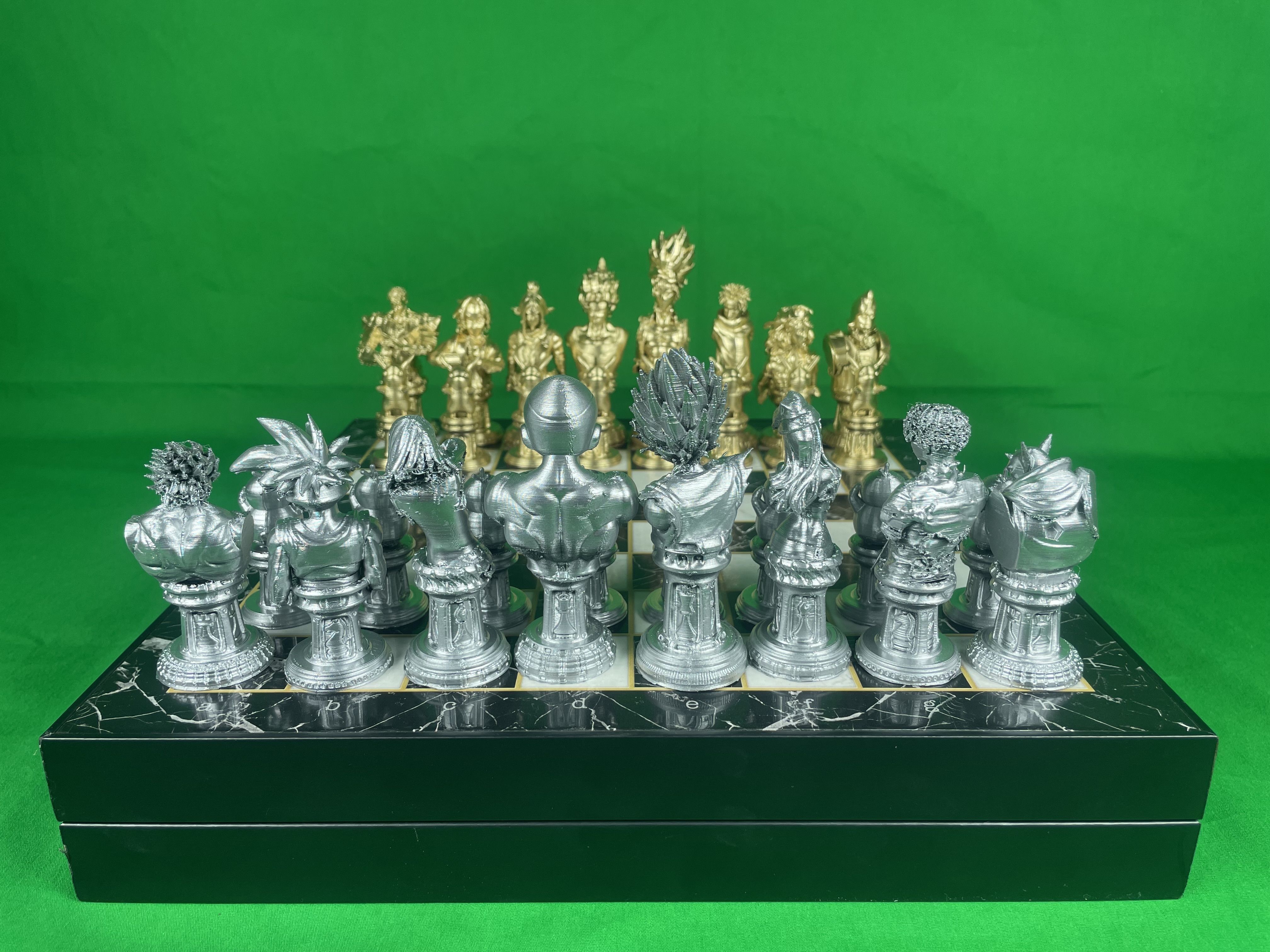 Anime Popular Character Chess Set - Anime Chess Set 3D model 3D ...