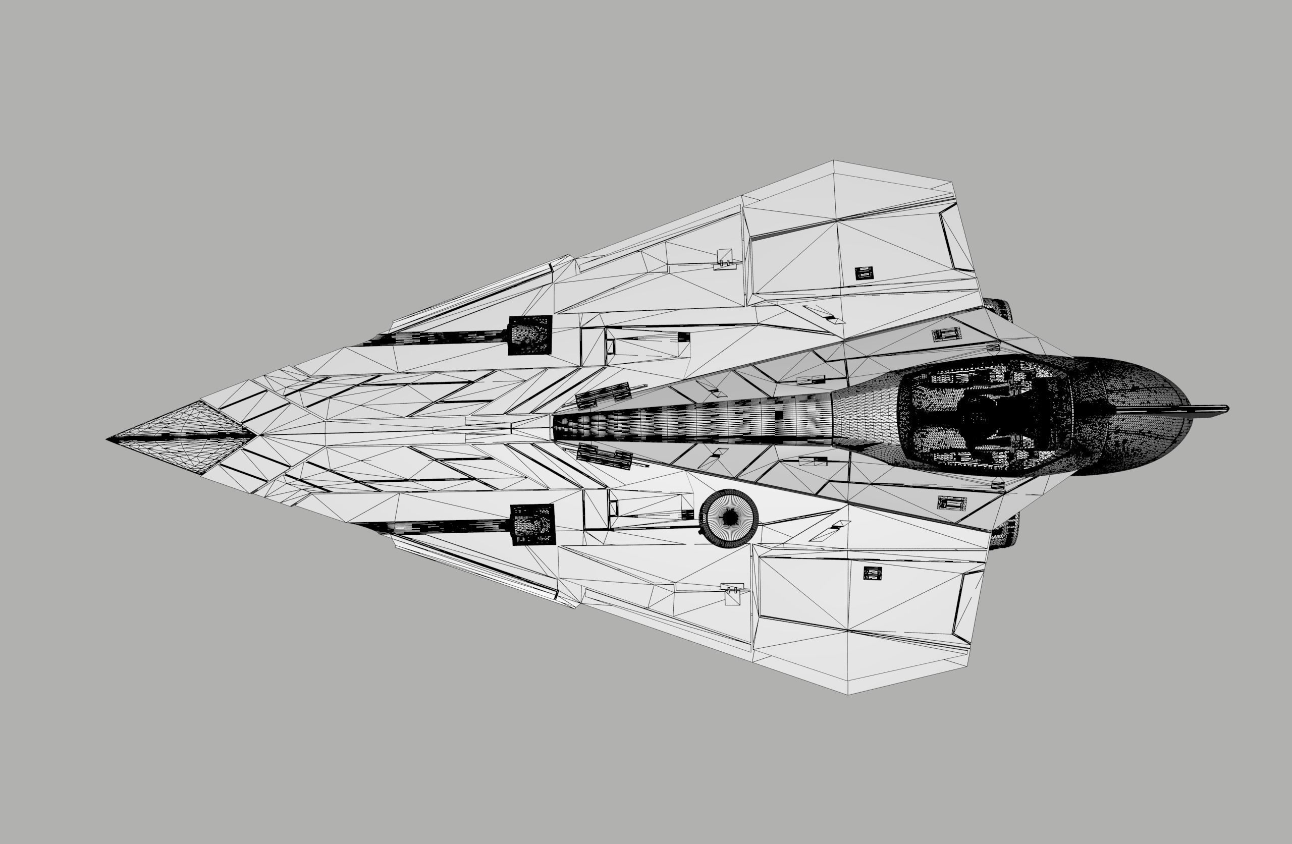Star Wars Delta 7 spaceship 3D model 3D printable | CGTrader