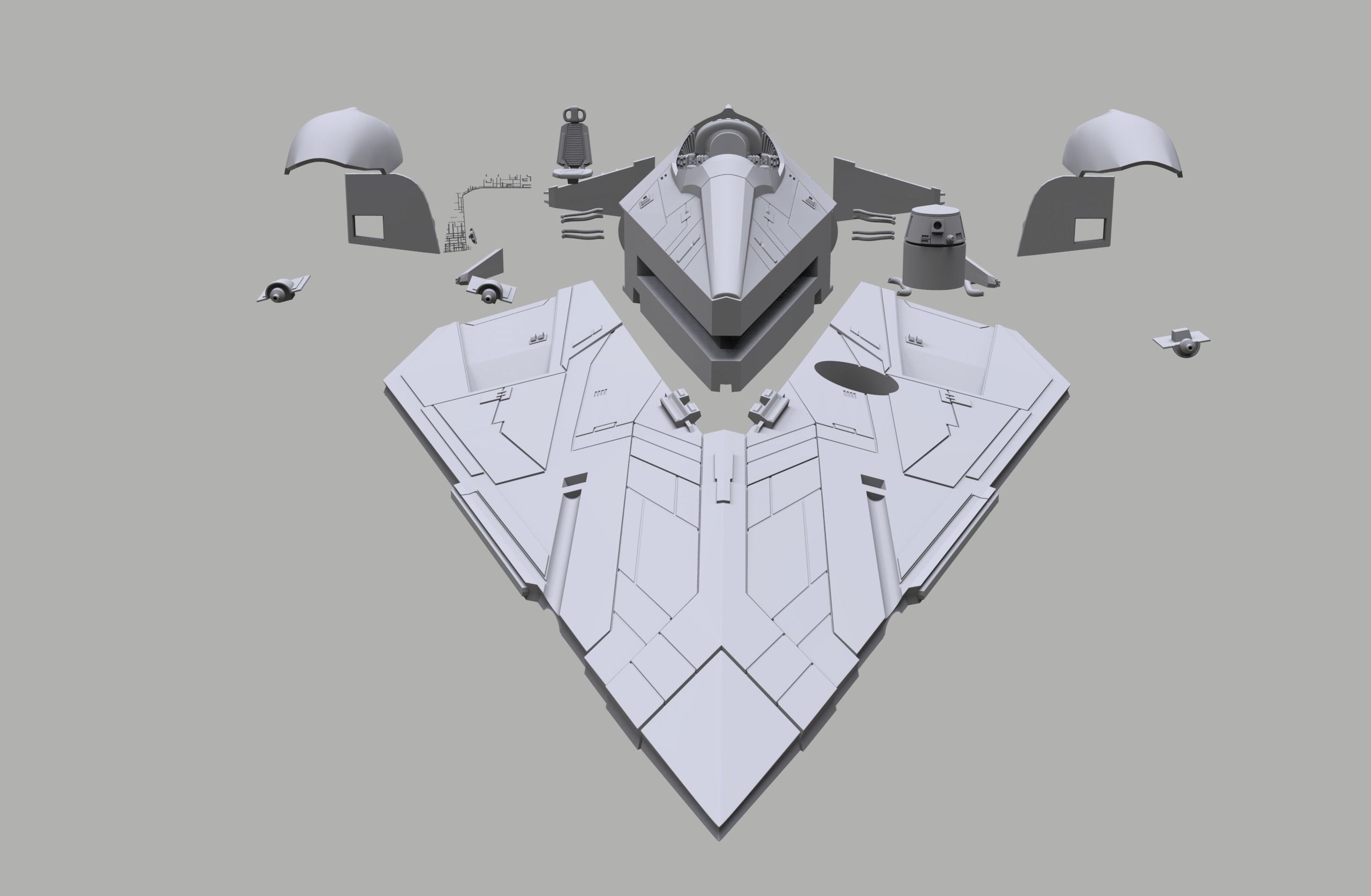 Star Wars Delta 7 spaceship 3D model 3D printable | CGTrader