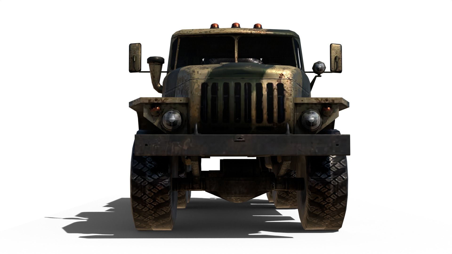 3D model BM21 GRAD Rocket Launcher VR / AR / low-poly | CGTrader