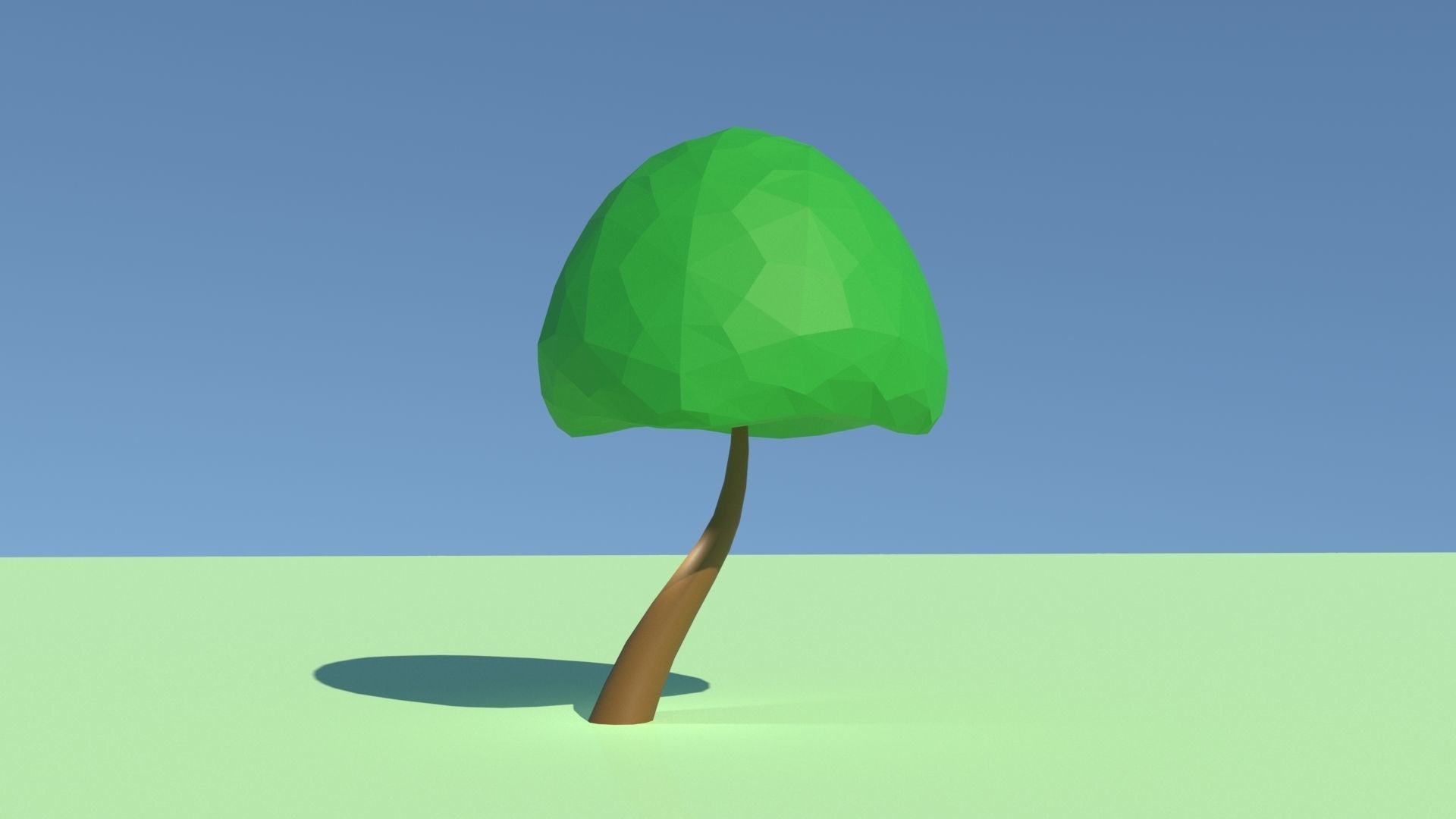 3D model Cartoon Tree 03 VR / AR / low-poly | CGTrader