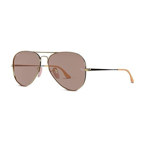 3D model Ray-Ban Aviator Metal II - Sunglasses VR / AR / low-poly ...