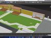 Rendered 3d model of a landscape design residential front yard 3D model ...