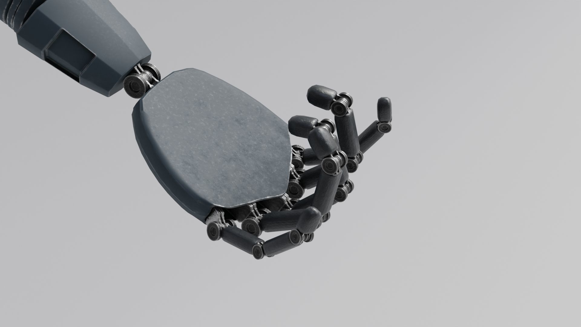 Robot Arm 3d Model by Nikdox 3D model animated rigged | CGTrader