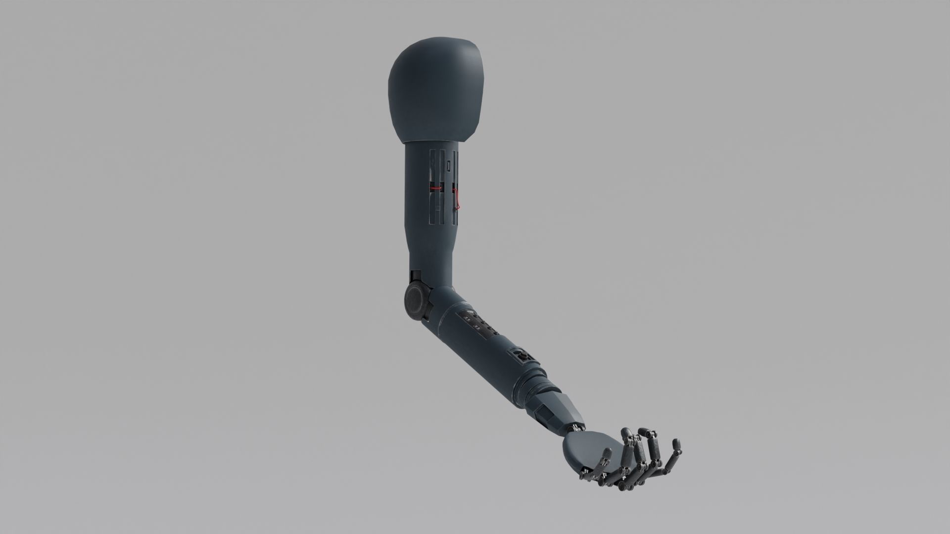 Robot Arm 3d Model by Nikdox 3D model animated rigged | CGTrader
