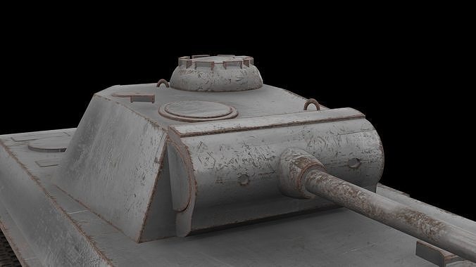 3D model Panther Tank VR / AR / low-poly | CGTrader