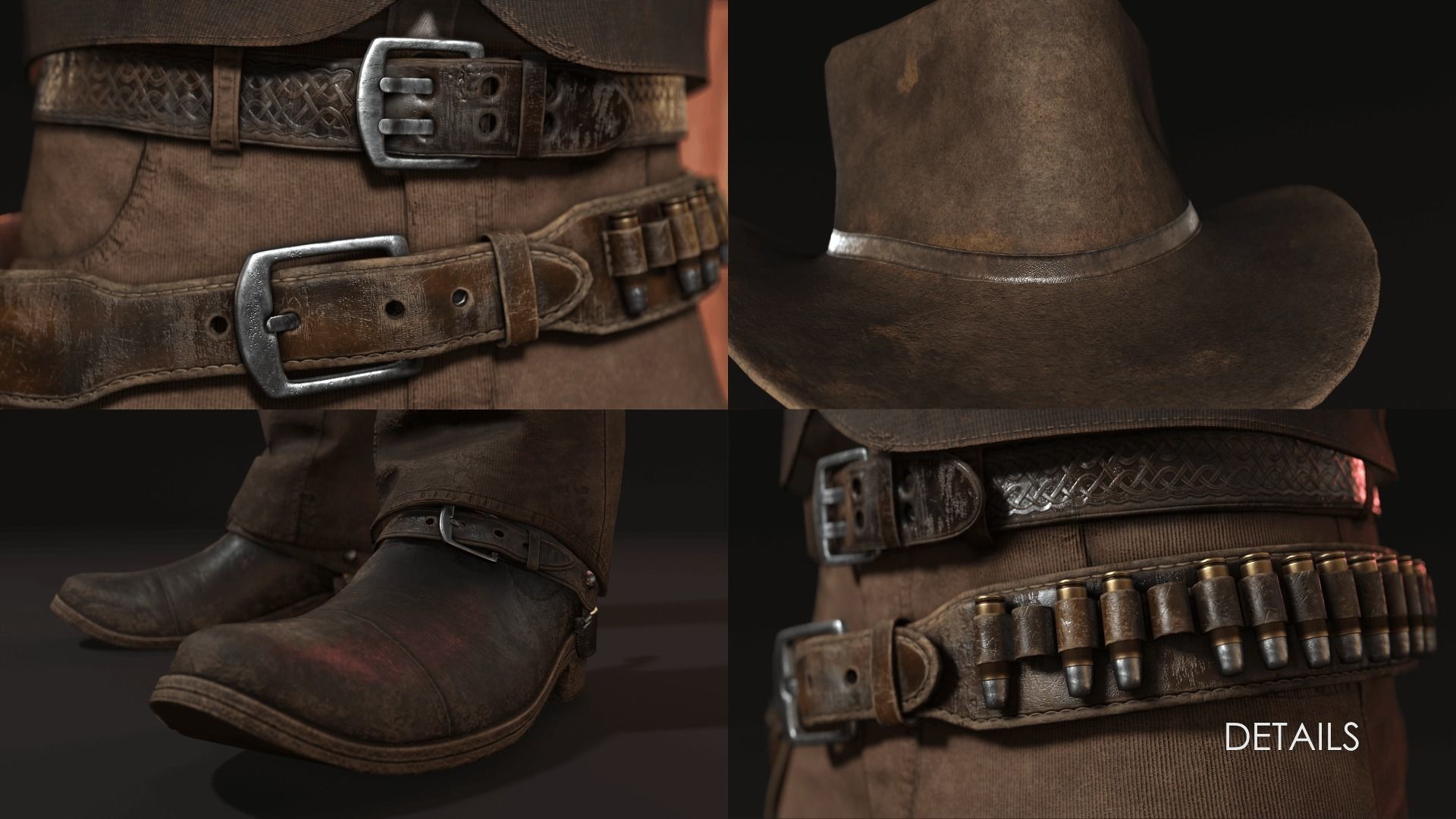 Western Characters Pack - Wild West Cowboys Adventure Collection VR ...