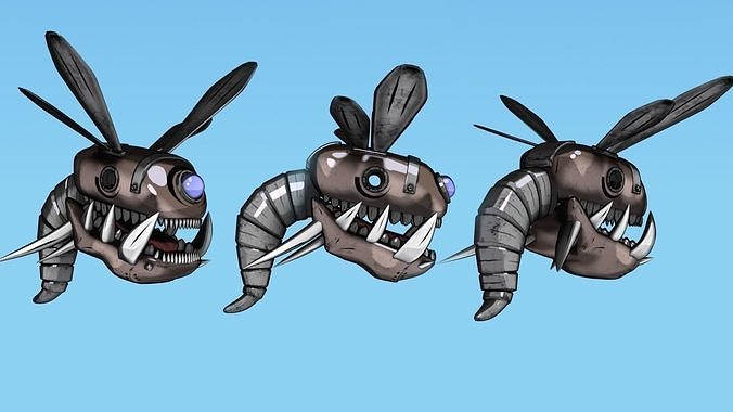 3D model Mecha Bug VR / AR / low-poly | CGTrader