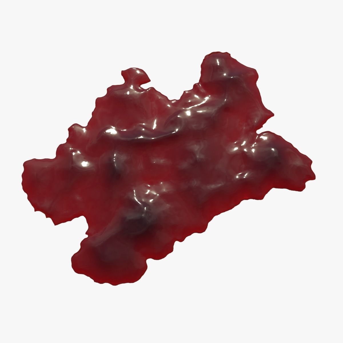 Animated Blood Stain free 3D model animated | CGTrader