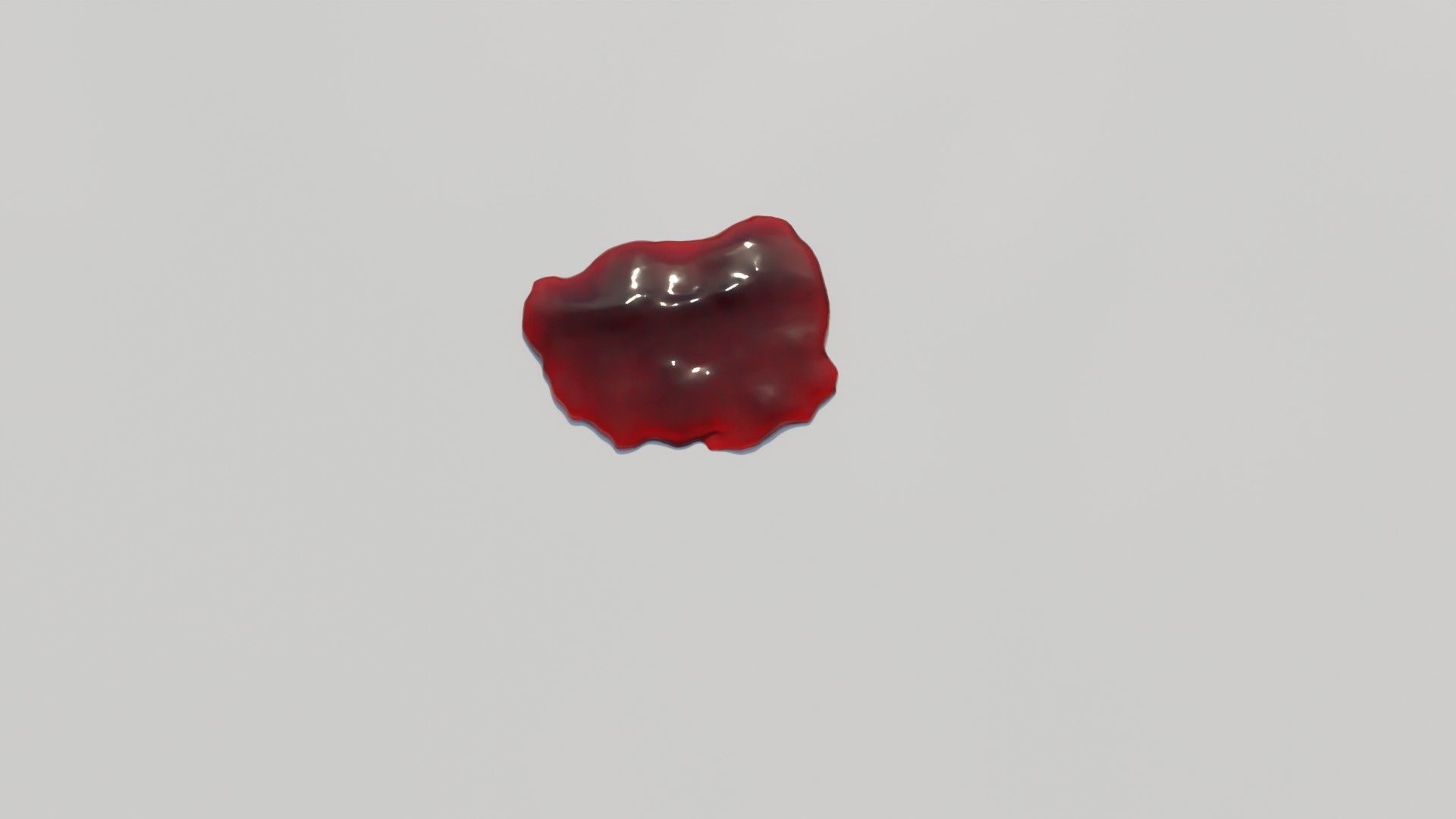 Animated Blood Stain free 3D model animated | CGTrader
