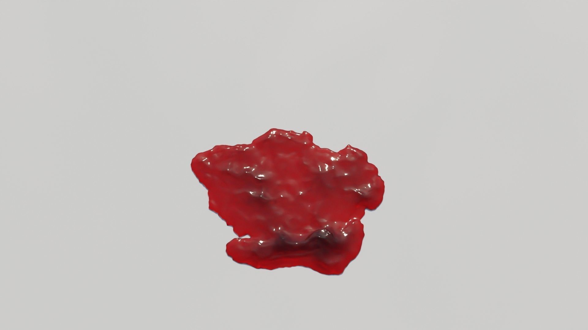 Animated Blood Stain free 3D model animated | CGTrader