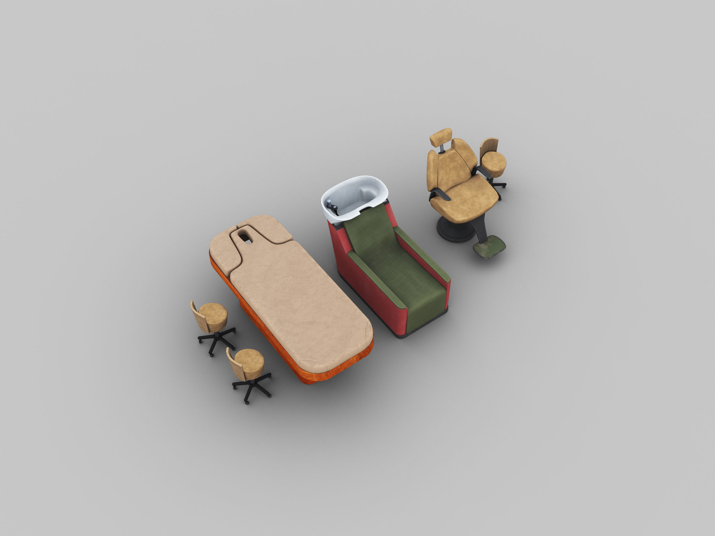 3D model Spa Beauty Salon lowpoly VR / AR / low-poly | CGTrader