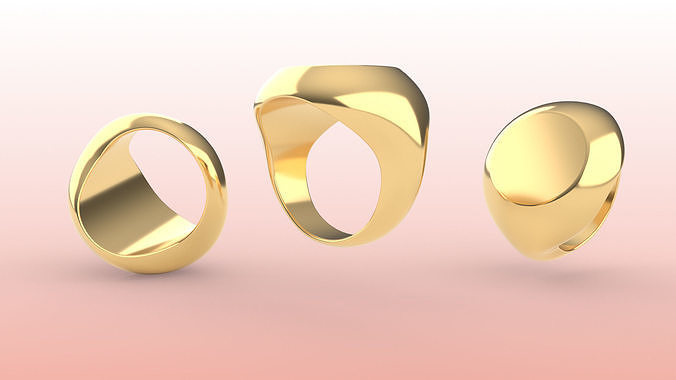Ring 3D print model 3D model 3D printable | CGTrader