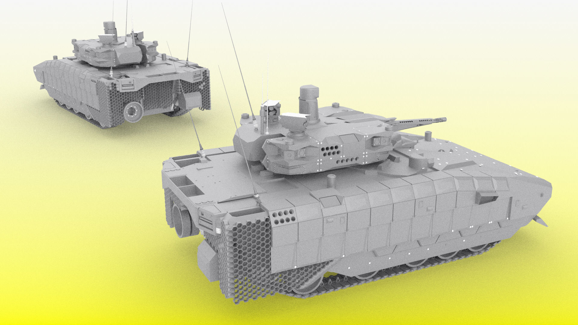 Infantry fighting vehicle Puma 2 Poisonous IFV 3D model | CGTrader
